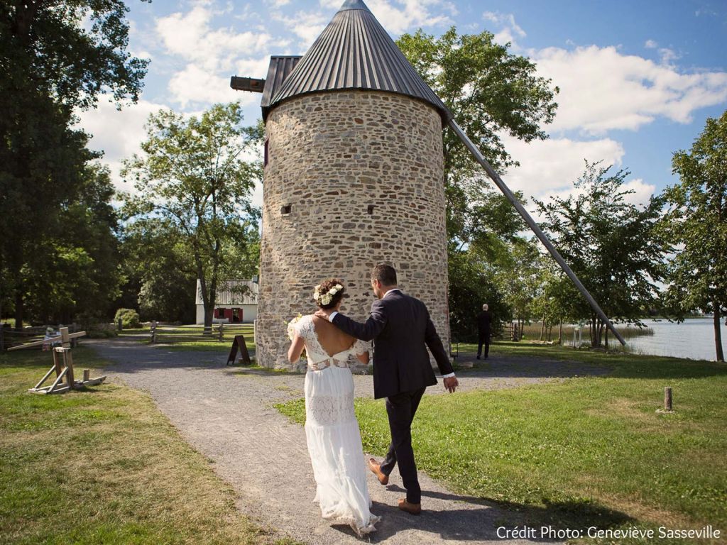 Mariage - Parc Historique de la Pointe-du-Moulin